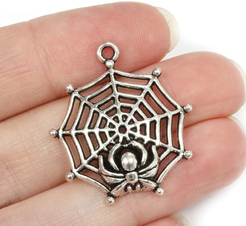 Tibetan Spiderweb Charms – Low Cost Craft Supplies
